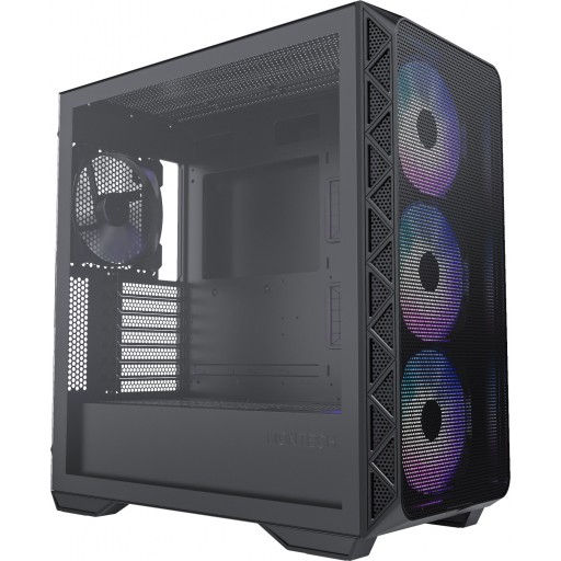 Montech AIR 903 MAX Black RGB Tempered Glass ATX Mid Tower Desktop ...