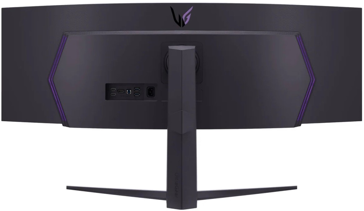 LG 49GR85DC-B UltraGear 49" DQHD (5120x1440) 1ms 240Hz VA AMD FreeSync ...