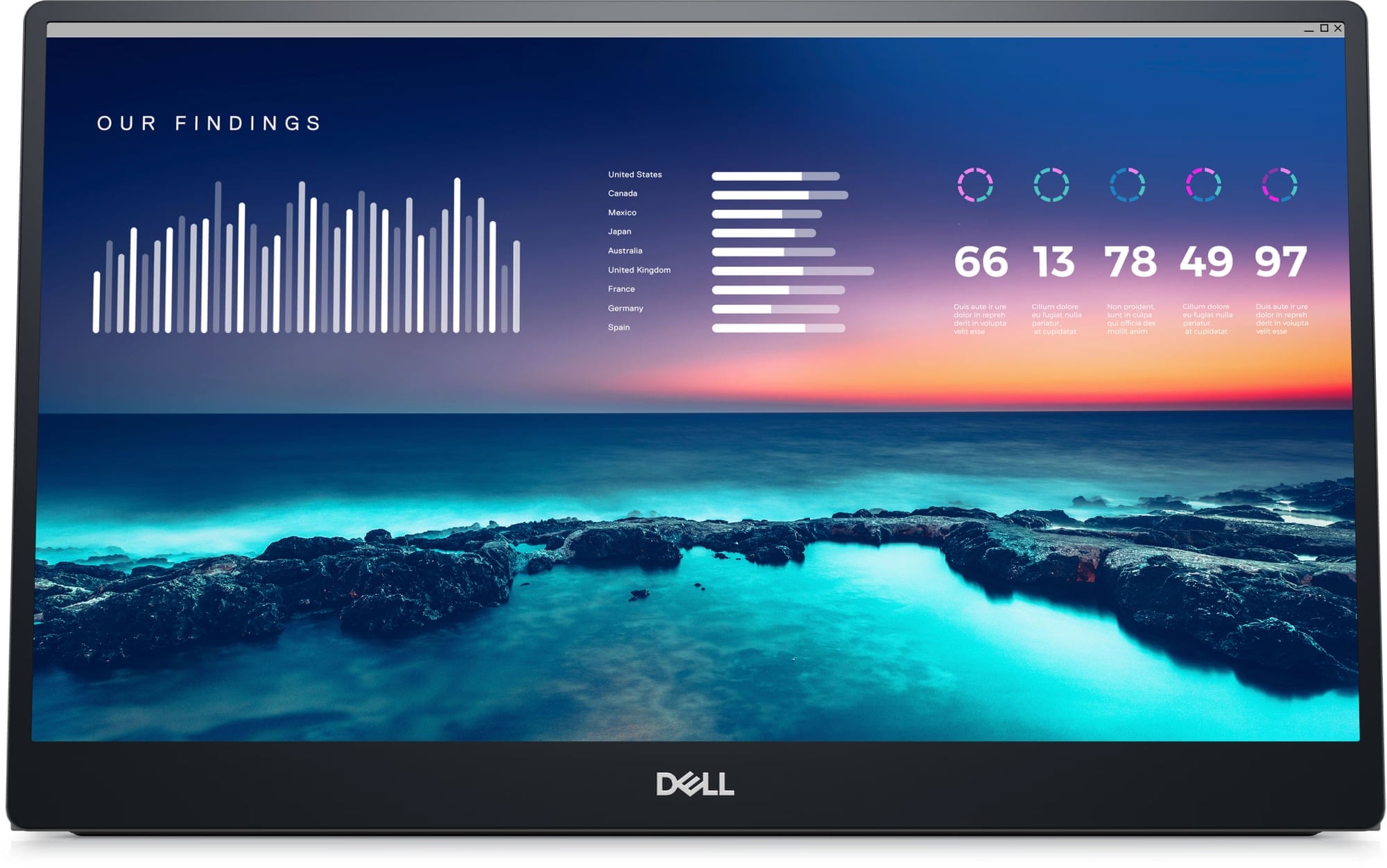 Dell 210-BHQQ 14 Portable P1424H 14" Full HD (1920x1080) IPS Anti-Glare ...
