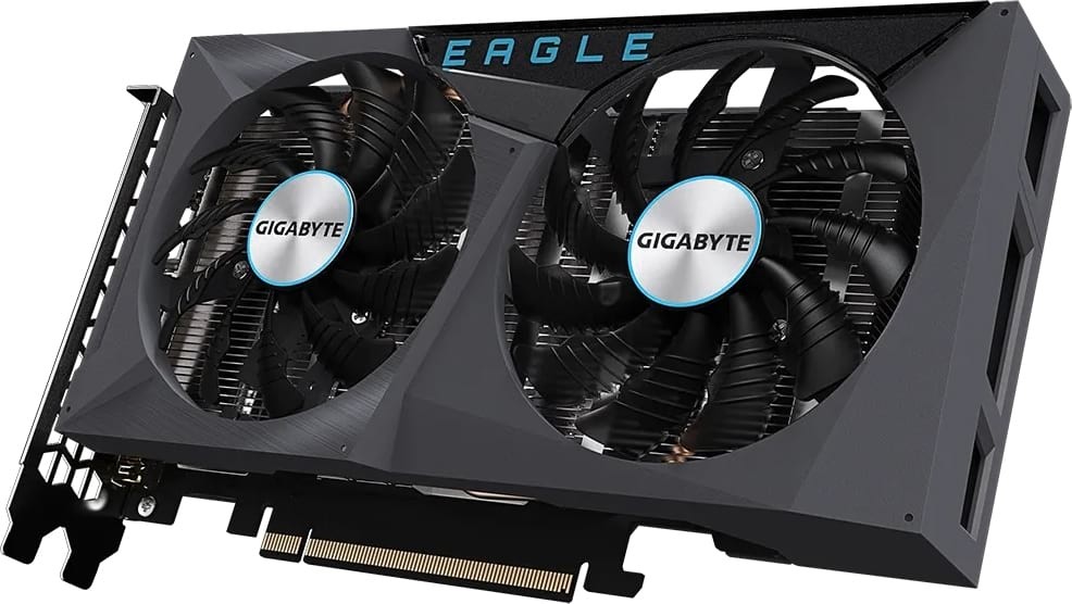 Gigabyte GeForce RTX 3050 EAGLE OC GV-N3050EAGLE OC-8GD 8GB GDDR6 128 ...
