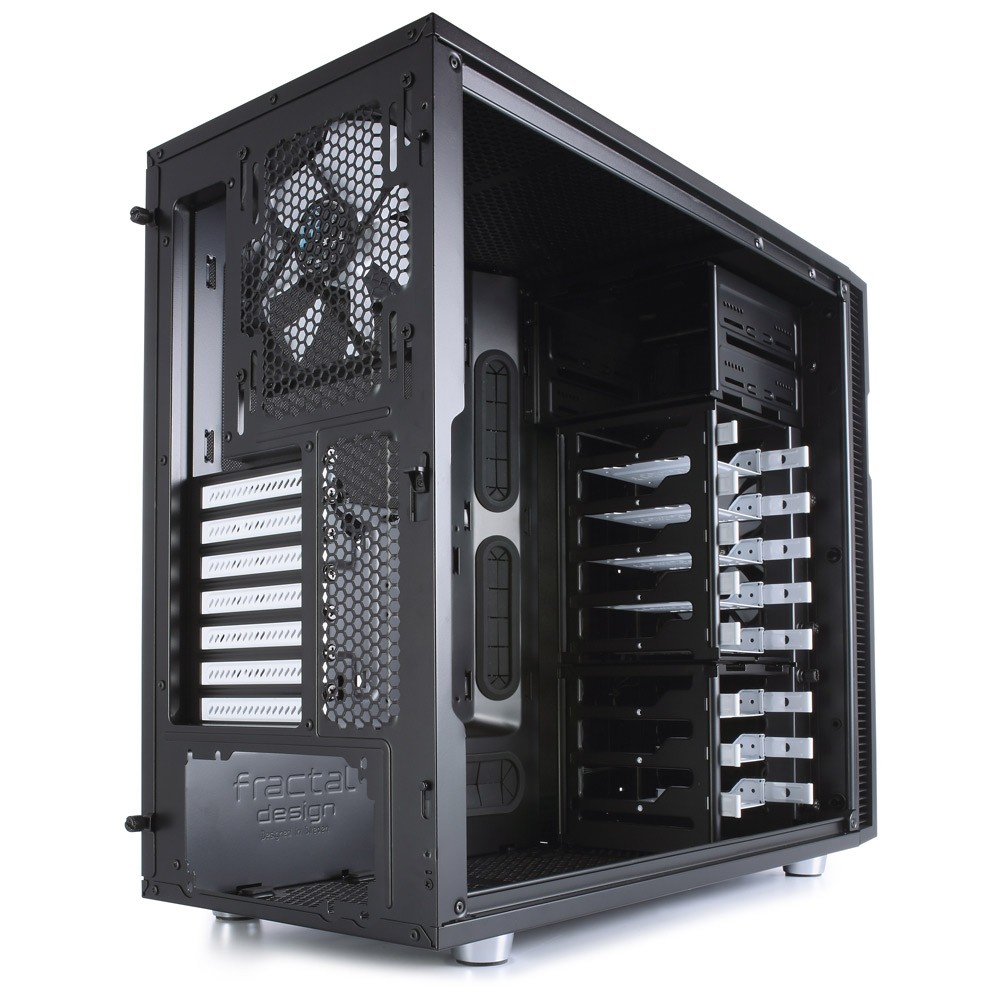 Fractal Design FD-CA-DEF-R5-BK Define R5 Non-Windowed Black Steel ATX ...