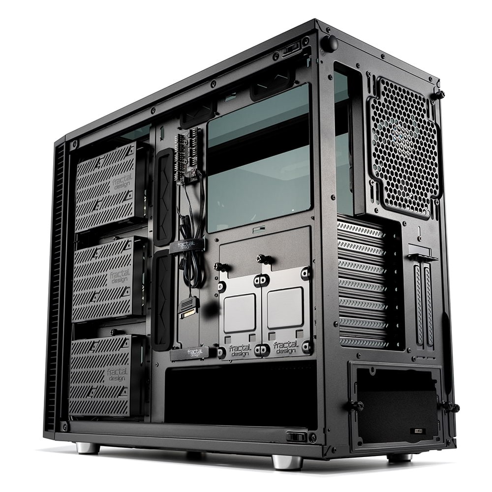 Fractal Design FD-CA-DEF-S2V-BKO-TGD Define S2 Vision Blackout Tempered ...