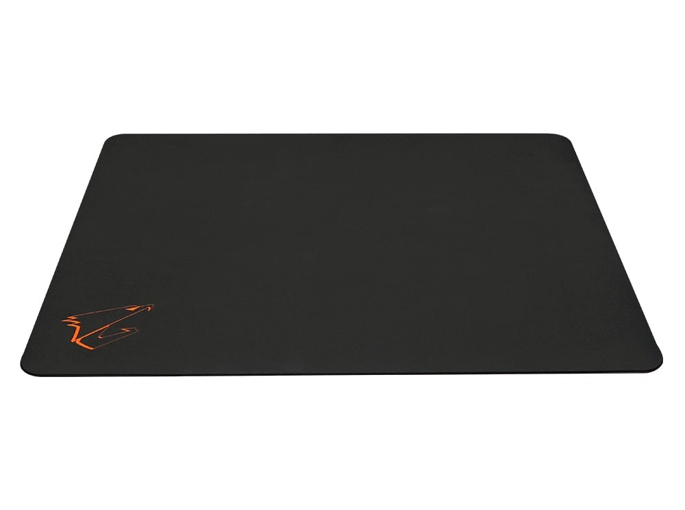 Gigabyte Aorus AMP500 Black/Orange Fabric Hybrid Gaming Mouse Pad ...