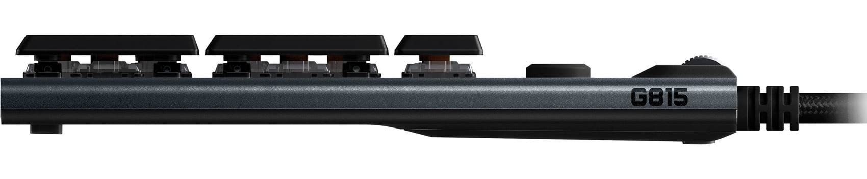 Logitech 920-008992 G815 LIGHTSYNC RGB Low-Profile GL Tactile Wired ...