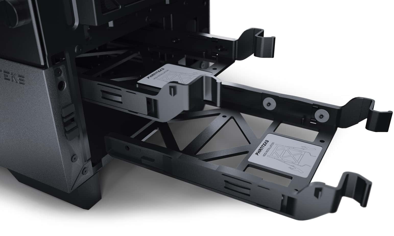Phanteks PH-EC360PTG_DBK01 Eclipse P360X DRGB Tempered Glass Black ATX ...