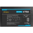 Antec V750 Atom 750W Non-Modular Black ATX Desktop Power Supply - Wootware
